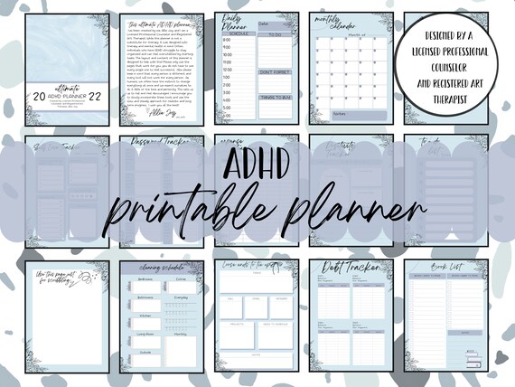 Ultimate ADHD Planner ADHD Planner Adults ADHD Journal Adhd | Etsy