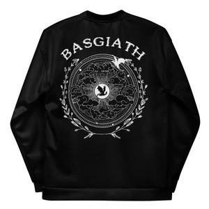 Xaden Riorson Fourth Wing Unisex Flight Jacket, Basgiath War College ...