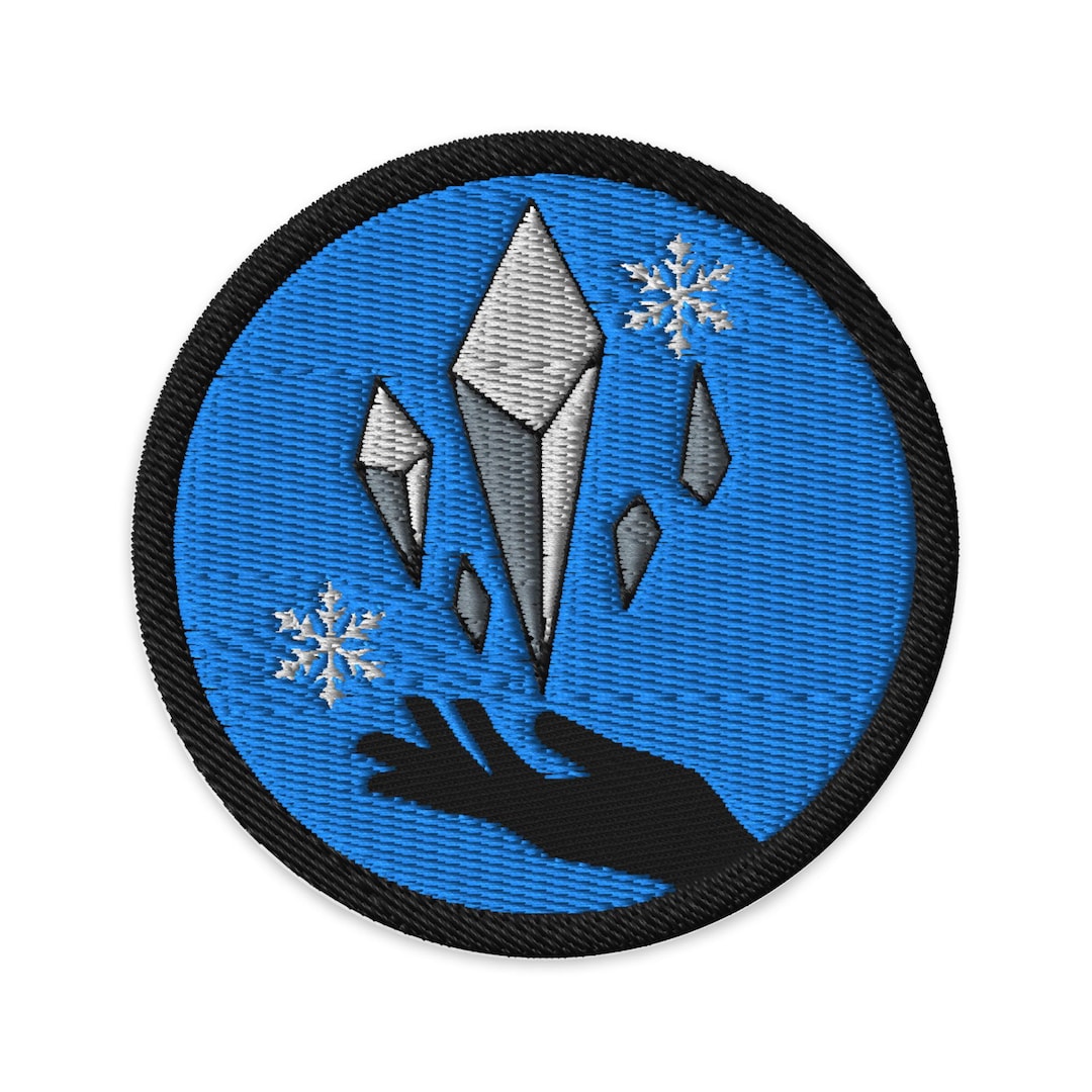 Ice Wielder Signet Patch, Fourth Wing Patch, Ridoc Gamlyn Patch, Iron ...