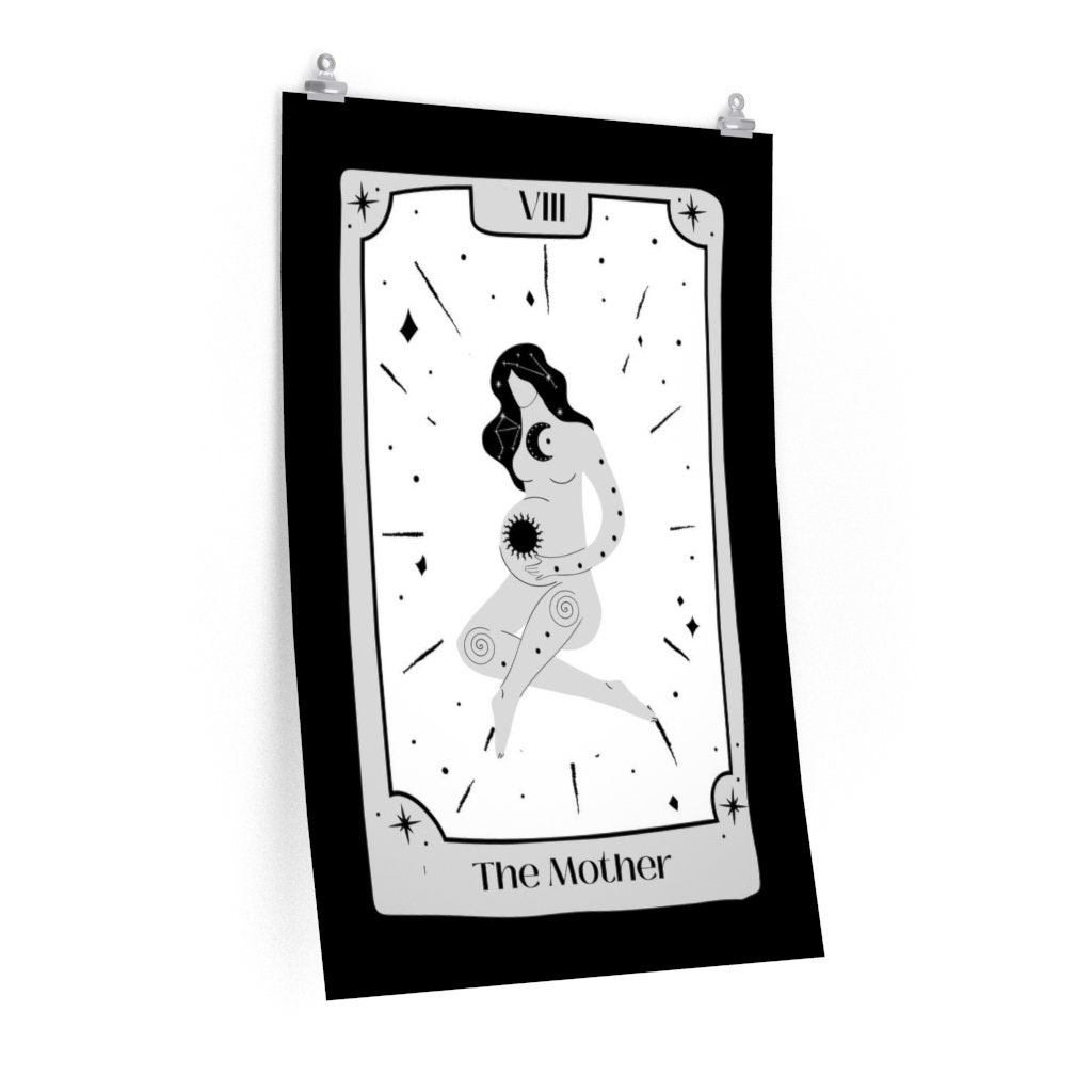 The Mother Tarot Card Art Print | Gift for Mom | Graduation Gift | New ...