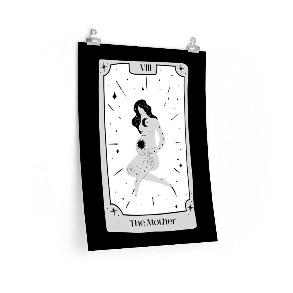 The Mother Tarot Card Art Print | Gift for Mom | Graduation Gift | New ...