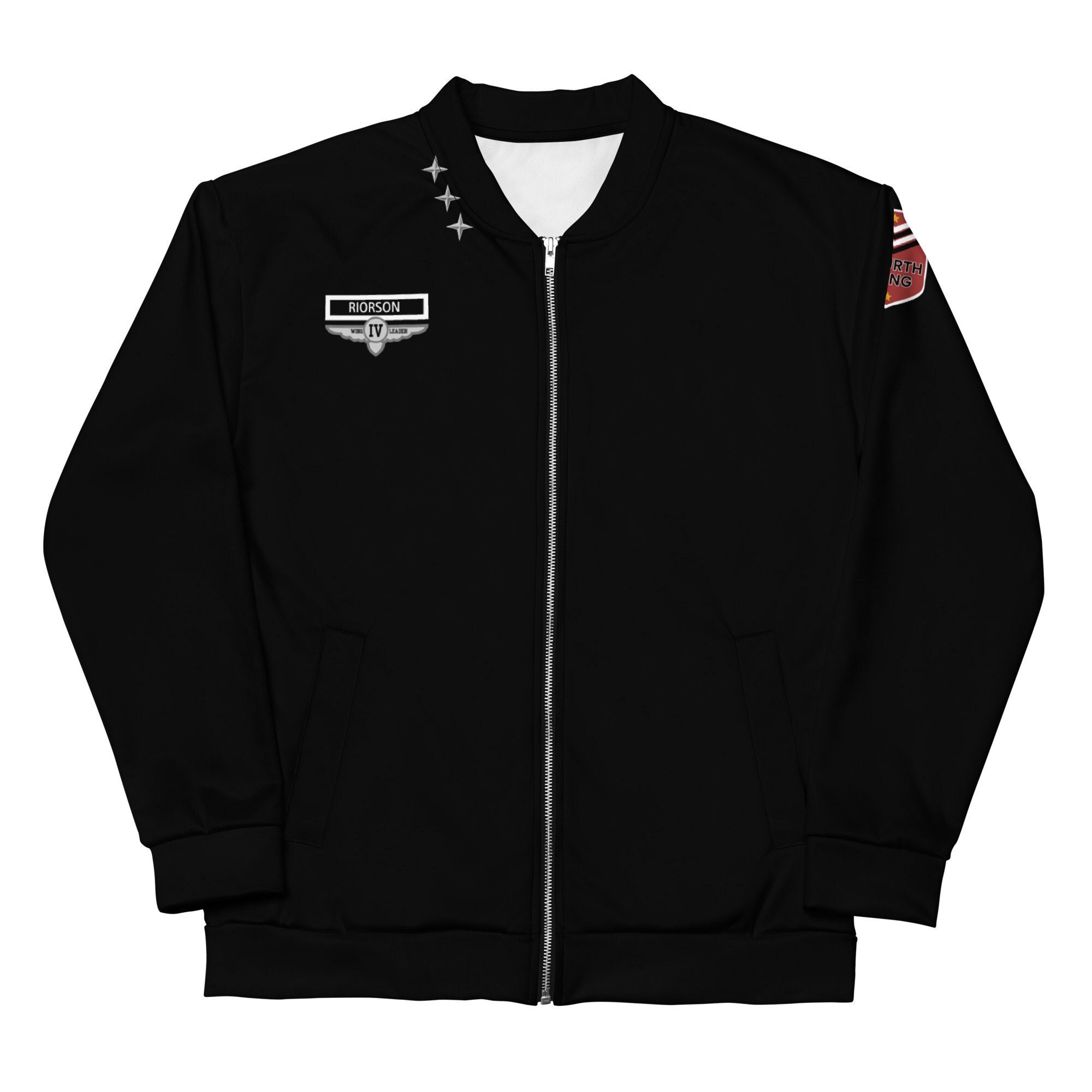 Xaden Riorson Fourth Wing Unisex Flight Jacket, Basgiath War College ...