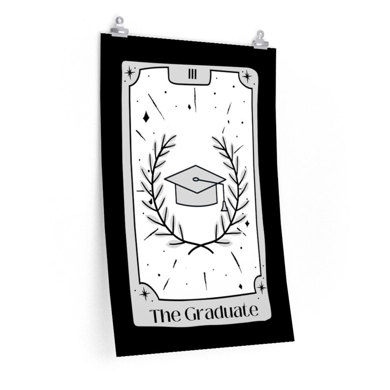 The Graduate Tarot Card Art Print | Gift for Graduate | Graduation Gift ...