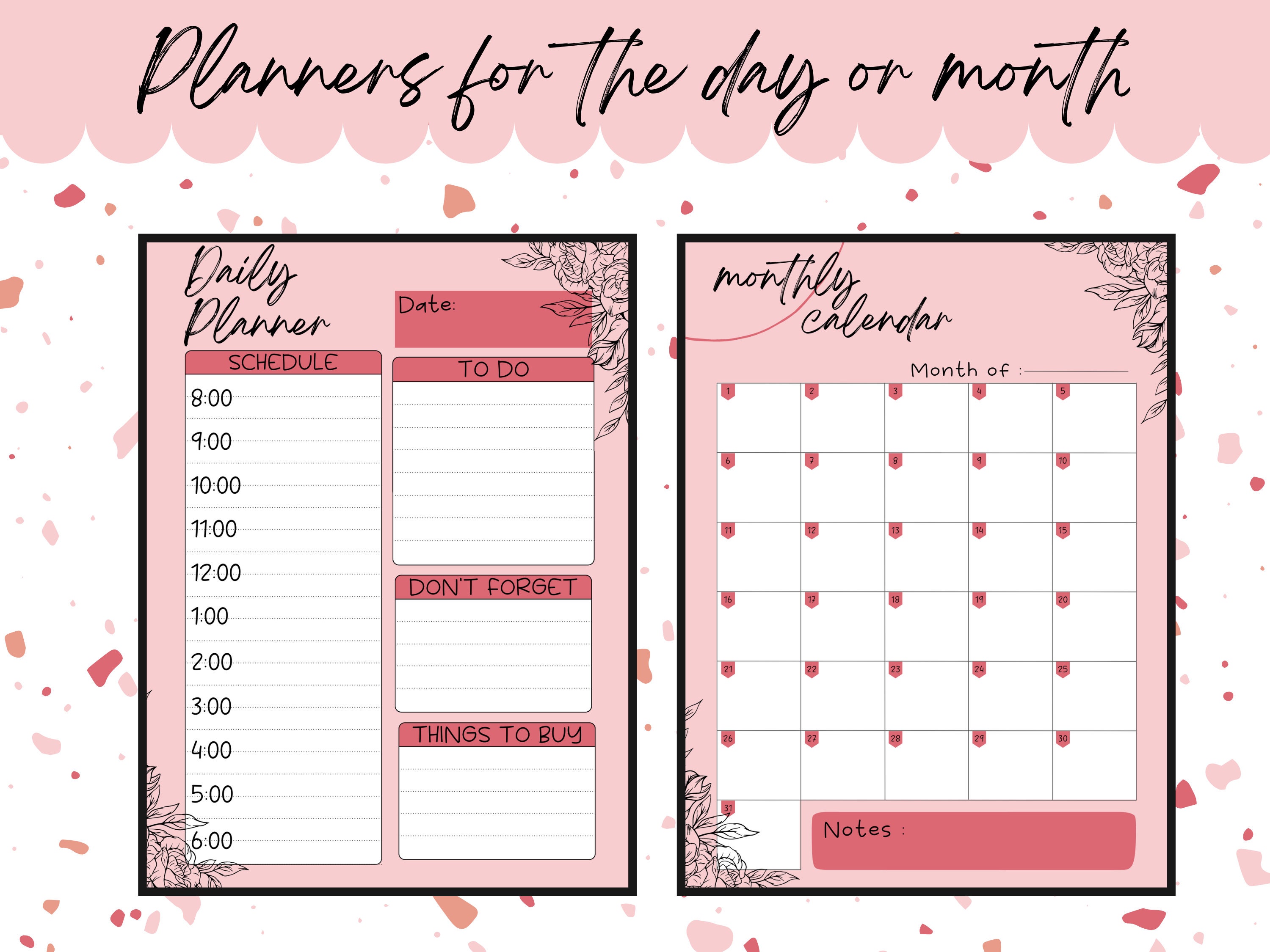 Ultimate Pink ADHD Planner, ADHD Planner Adults, ADHD Journal, Adhd ...