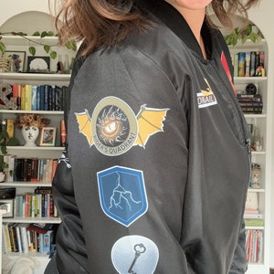 Fourth Wing Flight Jacket, Basgiath War College Jacket, Fourth Wing ...