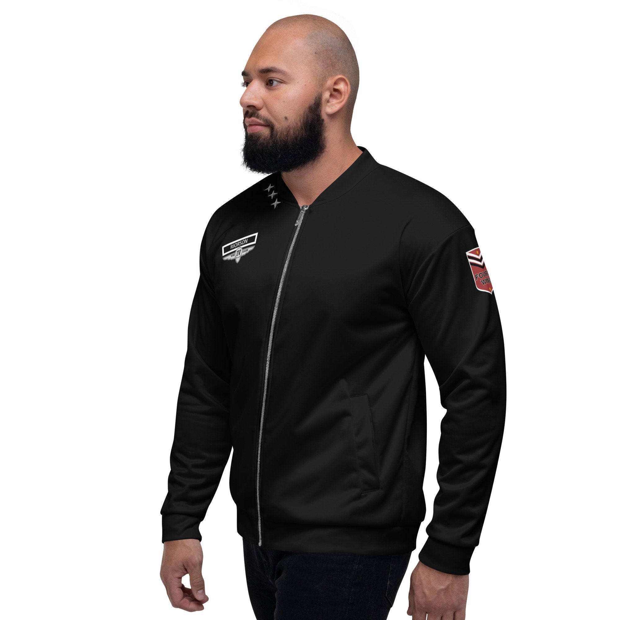 Xaden Riorson Fourth Wing Unisex Flight Jacket, Basgiath War College ...