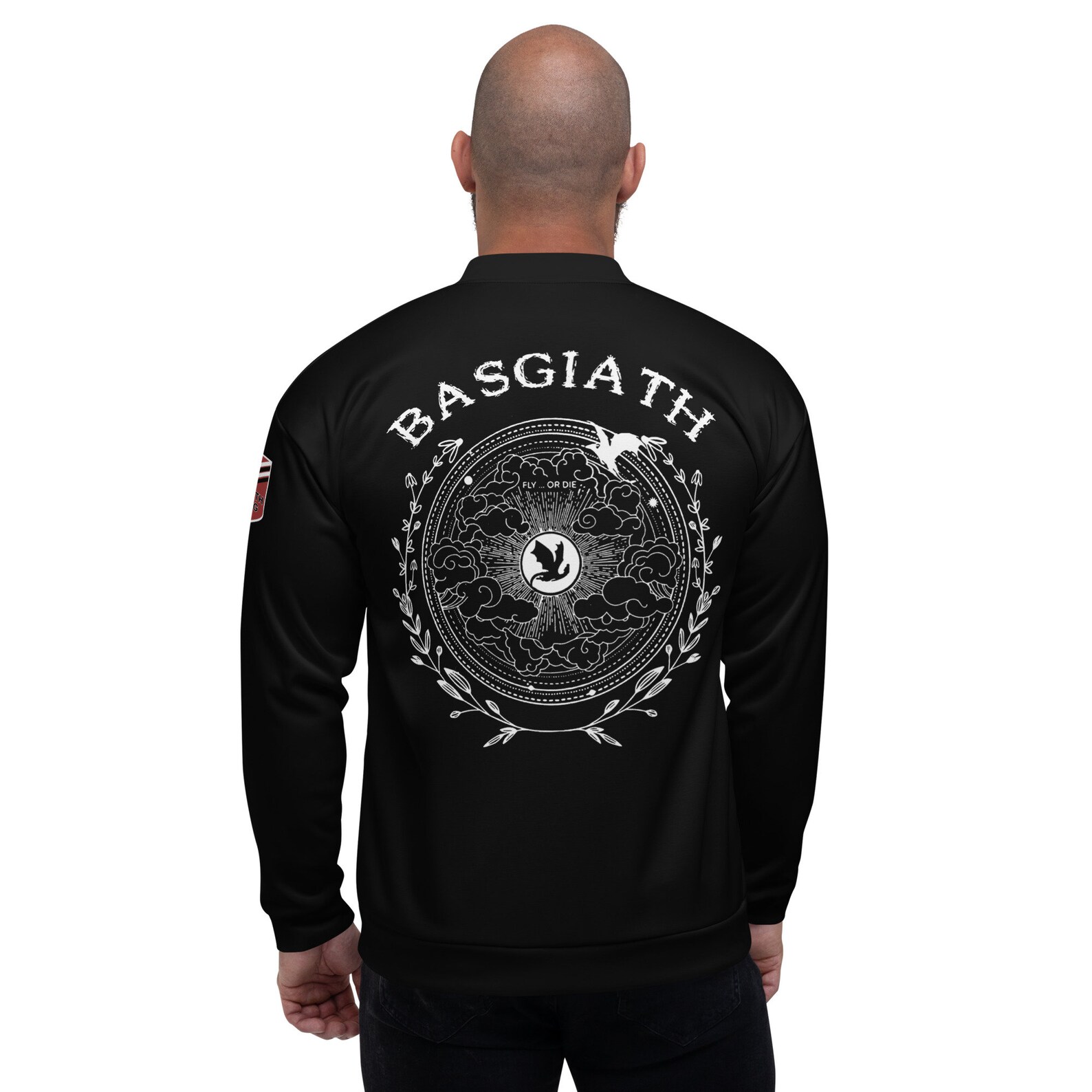 Xaden Riorson Fourth Wing Unisex Flight Jacket, Basgiath War College ...