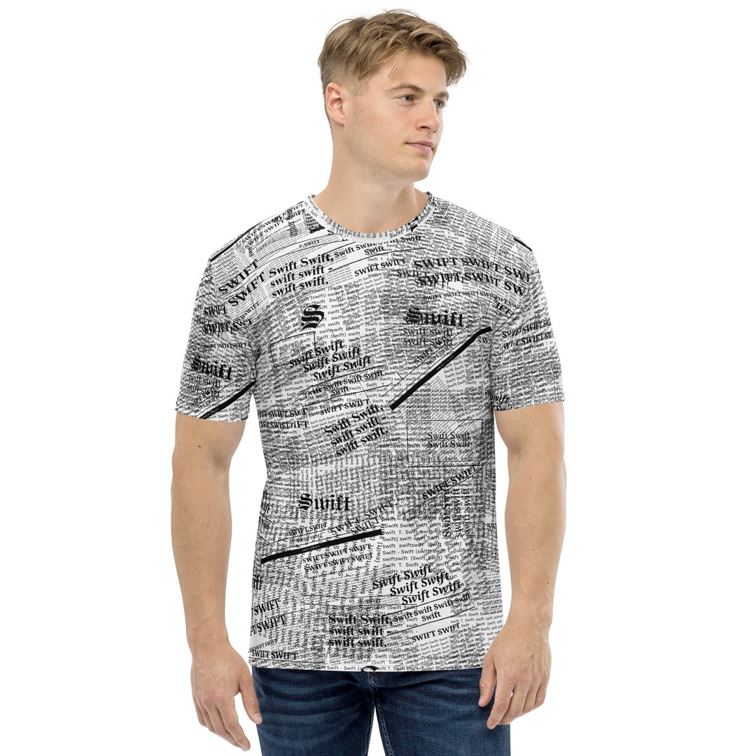 Taylor Swift Inspired Unisex Reputation Newsprint Newspaper Eras Tour ...