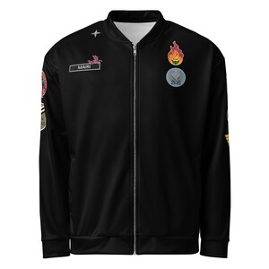 Fourth Wing Flight Jacket, Liam Mairi Jacket, Basgiath War College ...