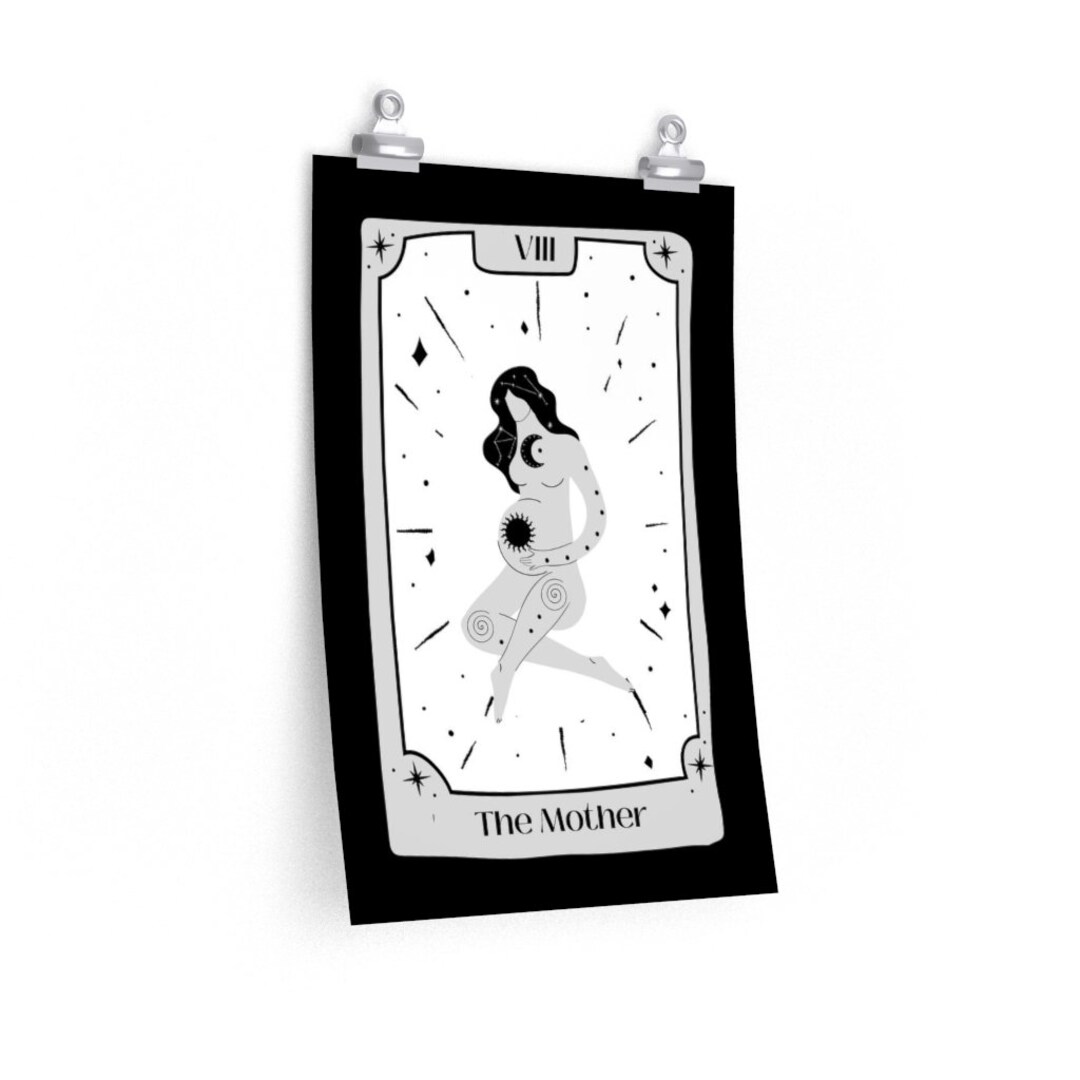 The Mother Tarot Card Art Print | Gift for Mom | Graduation Gift | New ...