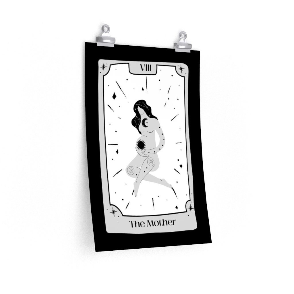 The Mother Tarot Card Art Print | Gift for Mom | Graduation Gift | New ...
