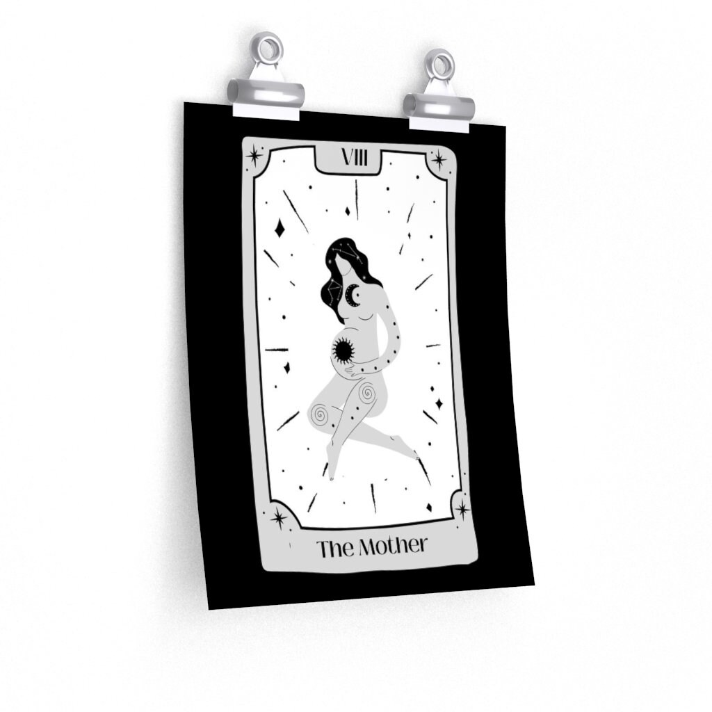 The Mother Tarot Card Art Print | Gift for Mom | Graduation Gift | New ...