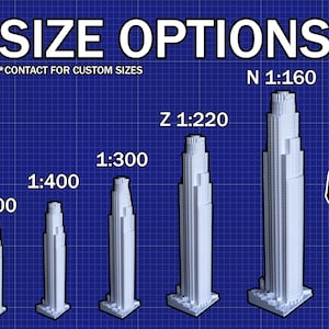 U.S. Bank Scale Model | Los Angeles Landmark Replica | N Scale, Z Scale ...