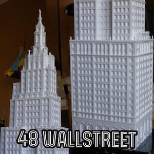 48 Wallstreet Building | NYC Skyscraper Replica | Ho, Tt, N, Z Scales ...