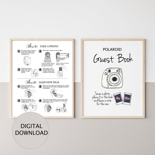 Photo Guestbook Sign Personalized Wedding Guest Book - Etsy