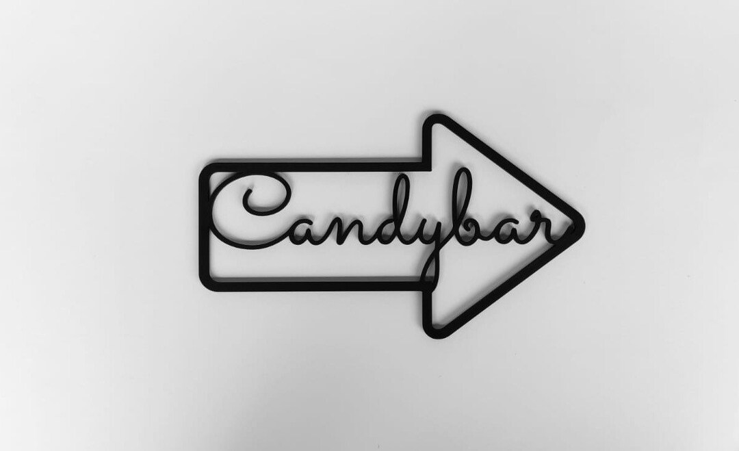 Signposts Information Signs Arrow Personalizable Sign / Wedding Baptism ...