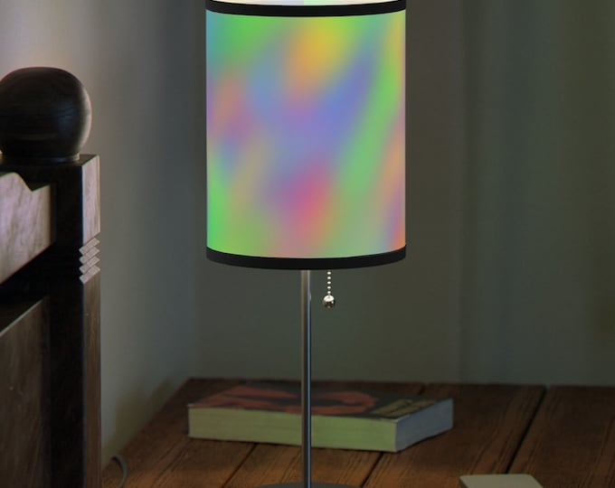 Psychedelic Lamp Modern Art Lamp Table Lamp on a Stand Decorative Lamp ...
