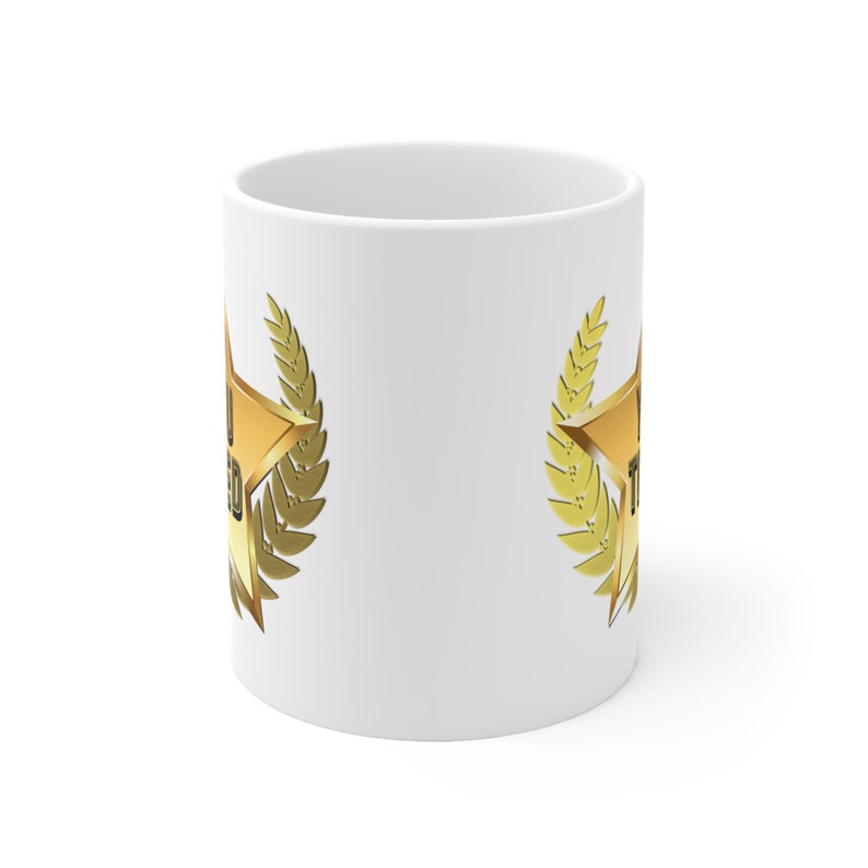 Funny Participation Trophy Mug You Tried Gold Star Mug Gag Gift Funny ...