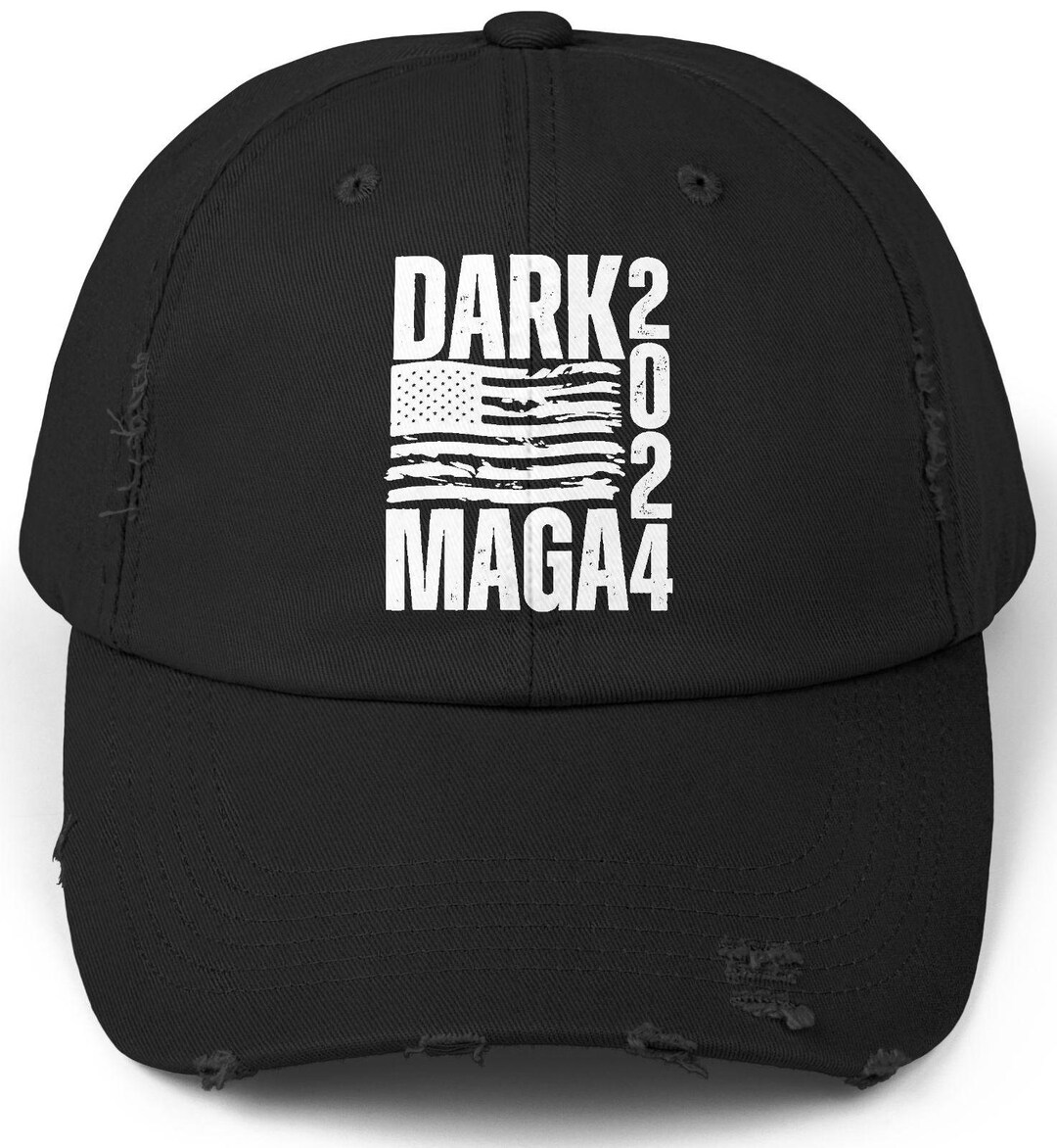Dark MAGA 2024 Trump Elon Musk Distressed Baseball Cap - Etsy