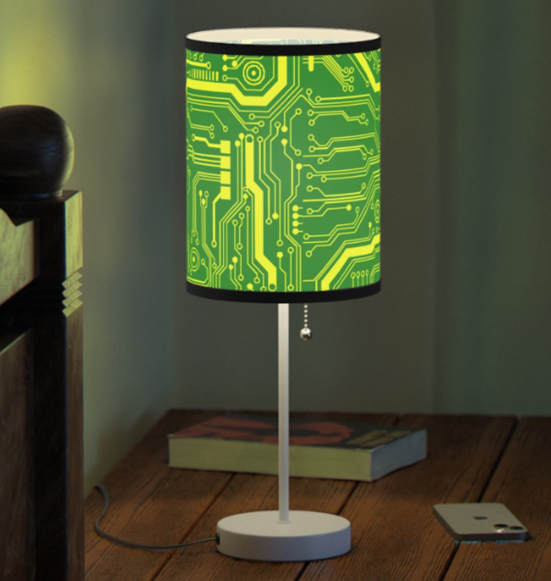 Circuit Board Desk Lamp for Computer and Tech Enthusiasts Great Gift ...