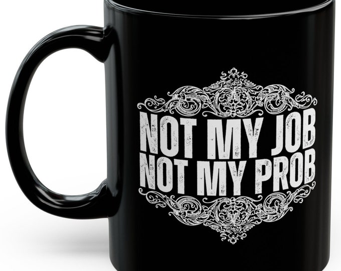 Not My Job Not My Problem Leather Hat Patch Richardson Hat Mesh Back ...