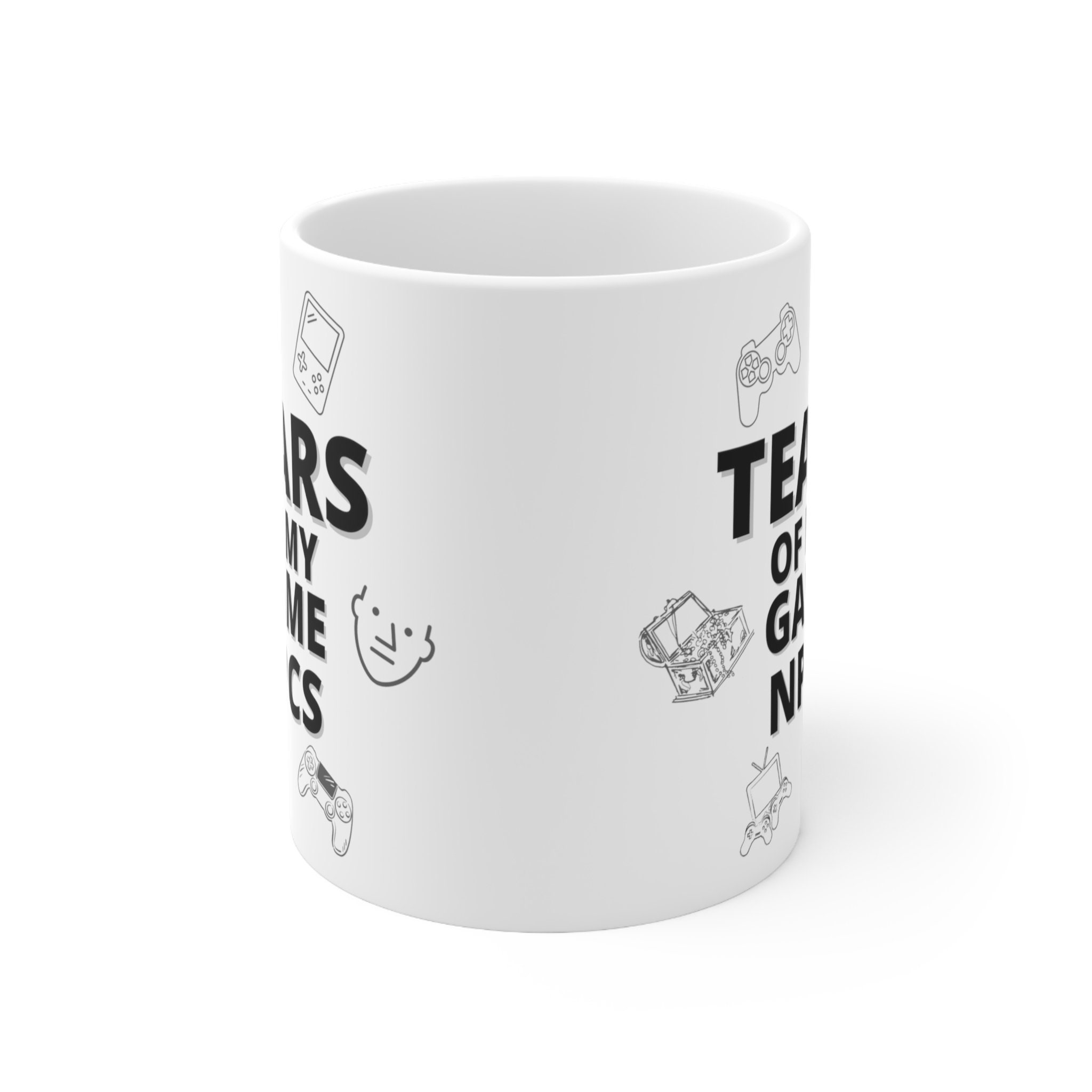 Tears of My Game Npcs Funny Coffee Cup Novelty Mug White Ceramic Mug - Etsy