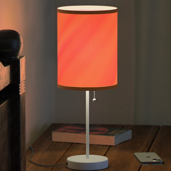 Orange Lamp Shade - Etsy
