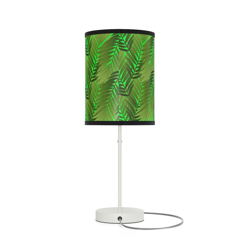 Tropical Lamp Tropical Leaves Desk Lamp Tropical Room Decor Lamp ...