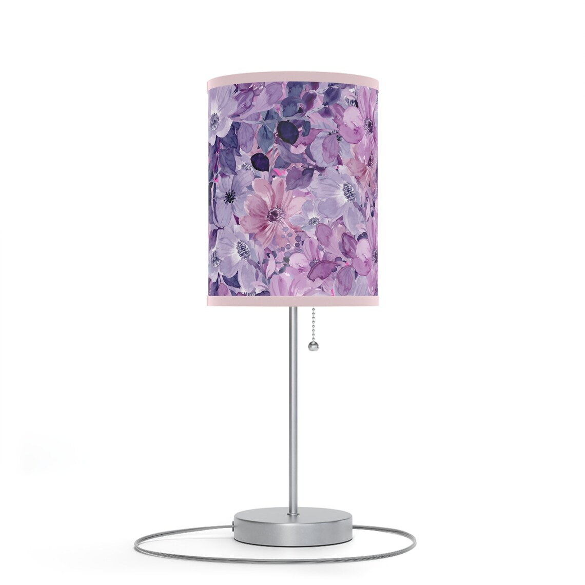 Watercolor Floral Pattern Table Lamp Desk Lamp - Etsy