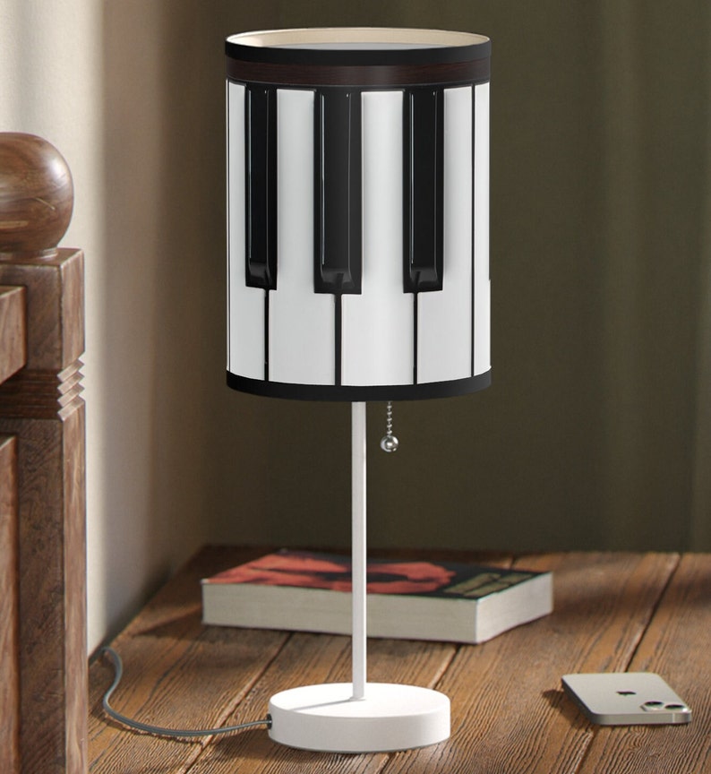 Piano Keys Table Lamp for Music Lovers - Etsy