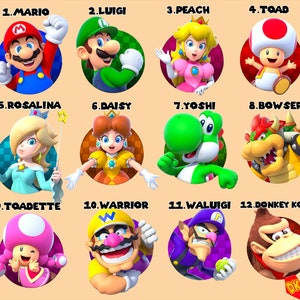 Family Mario Personalized Shirt Birthday Custom Mario Tshirt Unisex ...