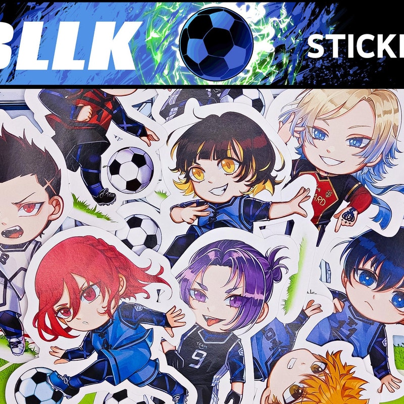 Blue Lock Stickers - Etsy