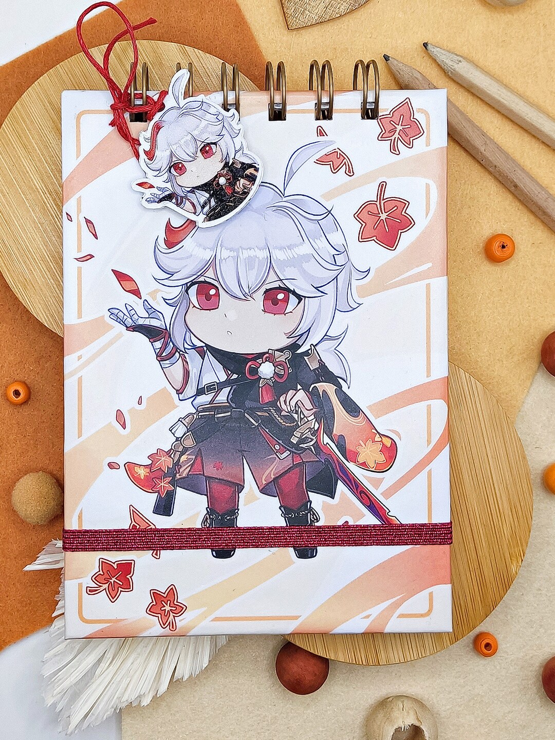 Notebook Anime Game A6 Genshin Impact: Kazuha Inazuma - Etsy