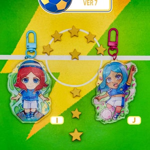 IE Inazuma Eleven/ the Super Eleven Insp Acrylic Keychain / Keychain 3. ...