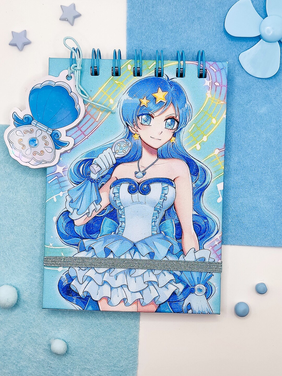 Hanon Anime Notebook Mermaid Melody Pichi Pichi Pitch - Etsy