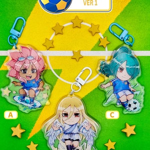 IE Inazuma Eleven/ Los Super Once Insp Acrylic Keychain / Llavero 3,15 ...