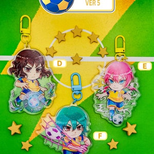 IE Inazuma Eleven/ the Super Eleven Insp Acrylic Keychain / Keychain 3. ...