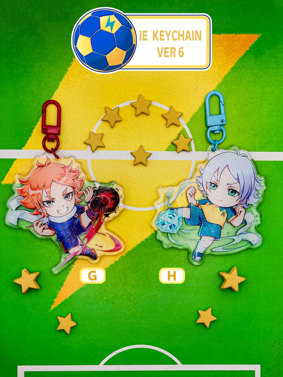 IE Inazuma Eleven/ the Super Eleven Insp Acrylic Keychain / Keychain 3. ...