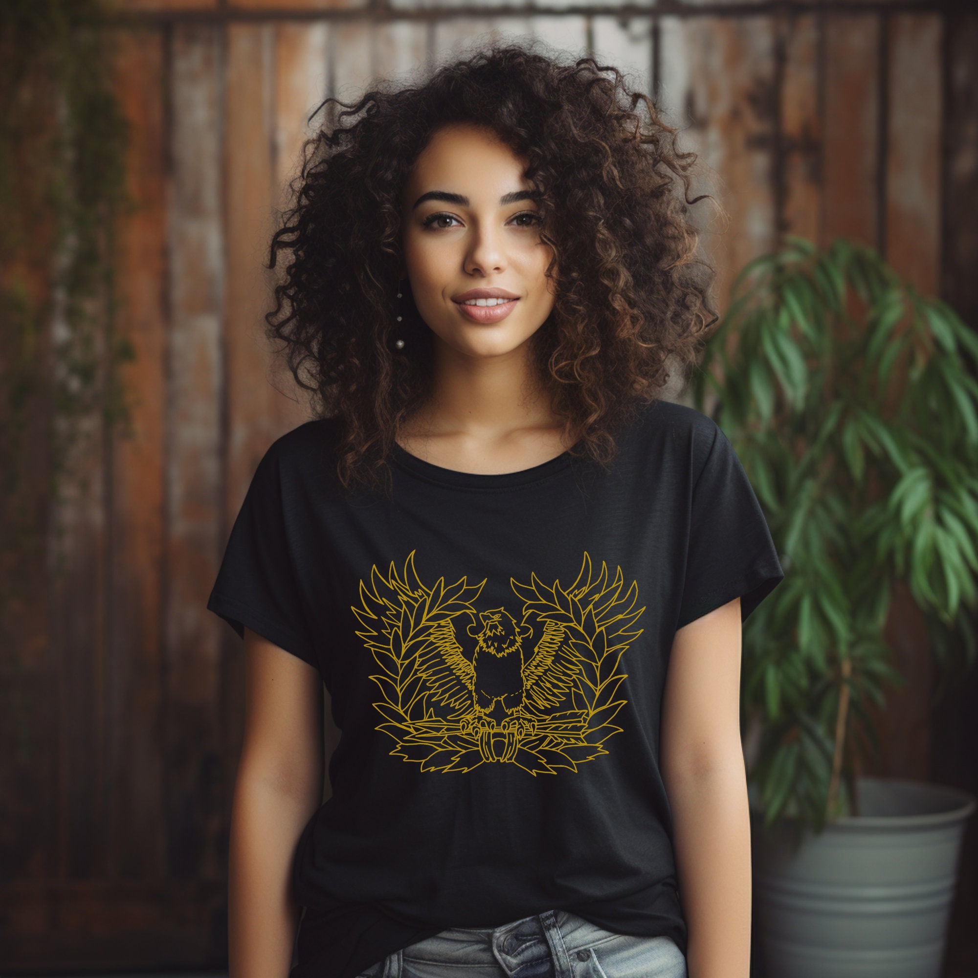 US Army Warrant Officer Gold Eagle Rising Unisex Triblend Tee. Warrant ...