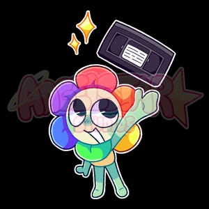 Dandy With Tape Sticker - Etsy