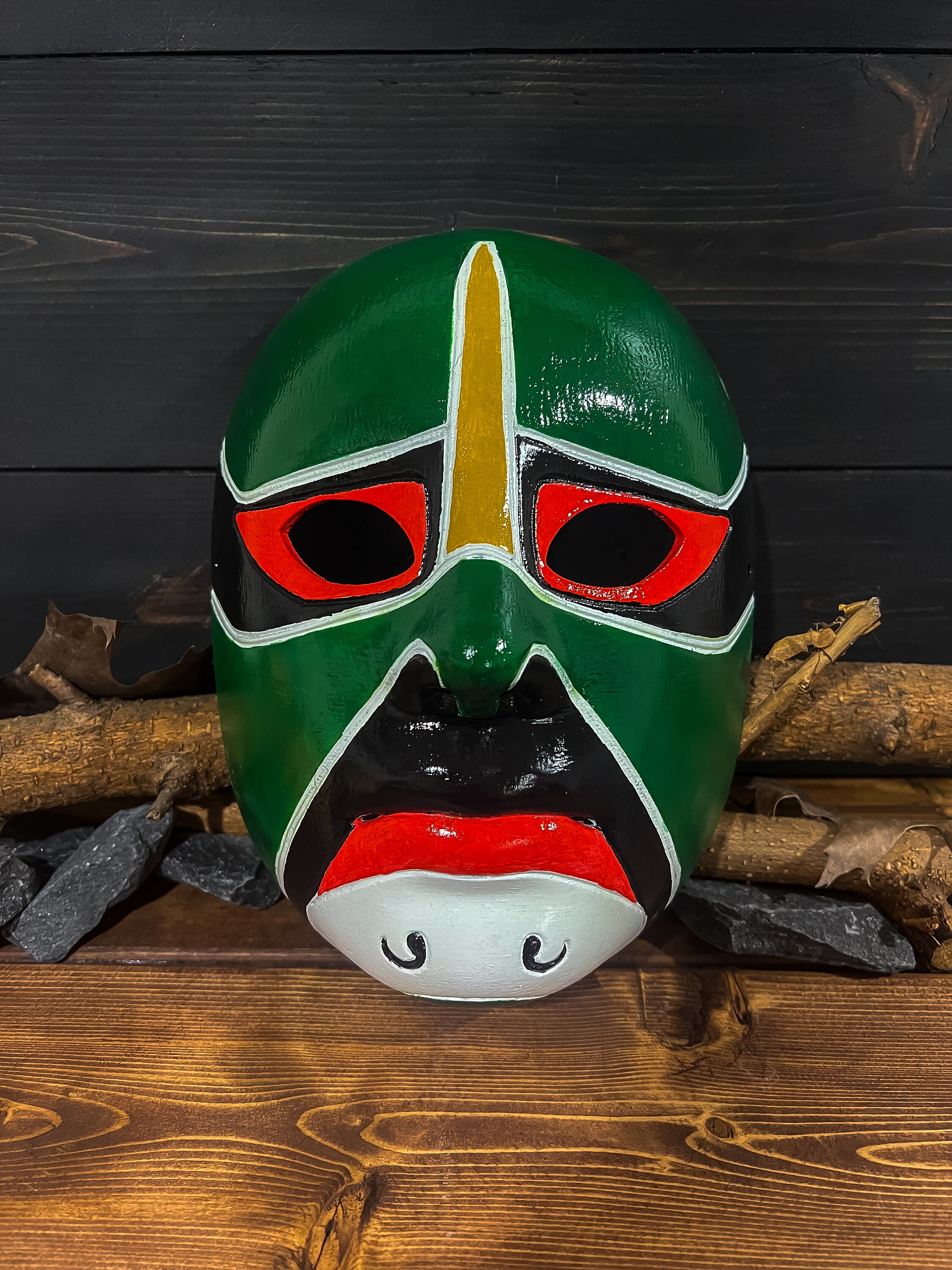 3 Ninjas Masks Kabuki Masks 3D Printed Hand Painted - Etsy Canada