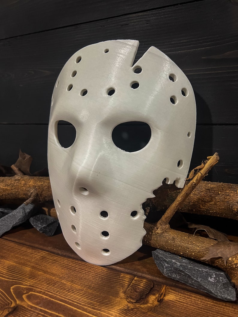 Blank Hockey Mask 3D Printed Jason's Mask From Friday - Etsy