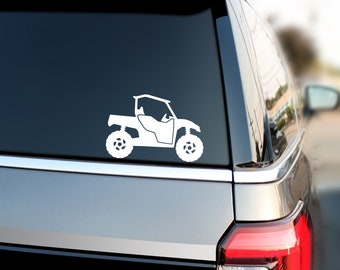 Funny UTV SXS RZR Sticker for Water Bottle Laptop Car Bumper Tacklebox ...