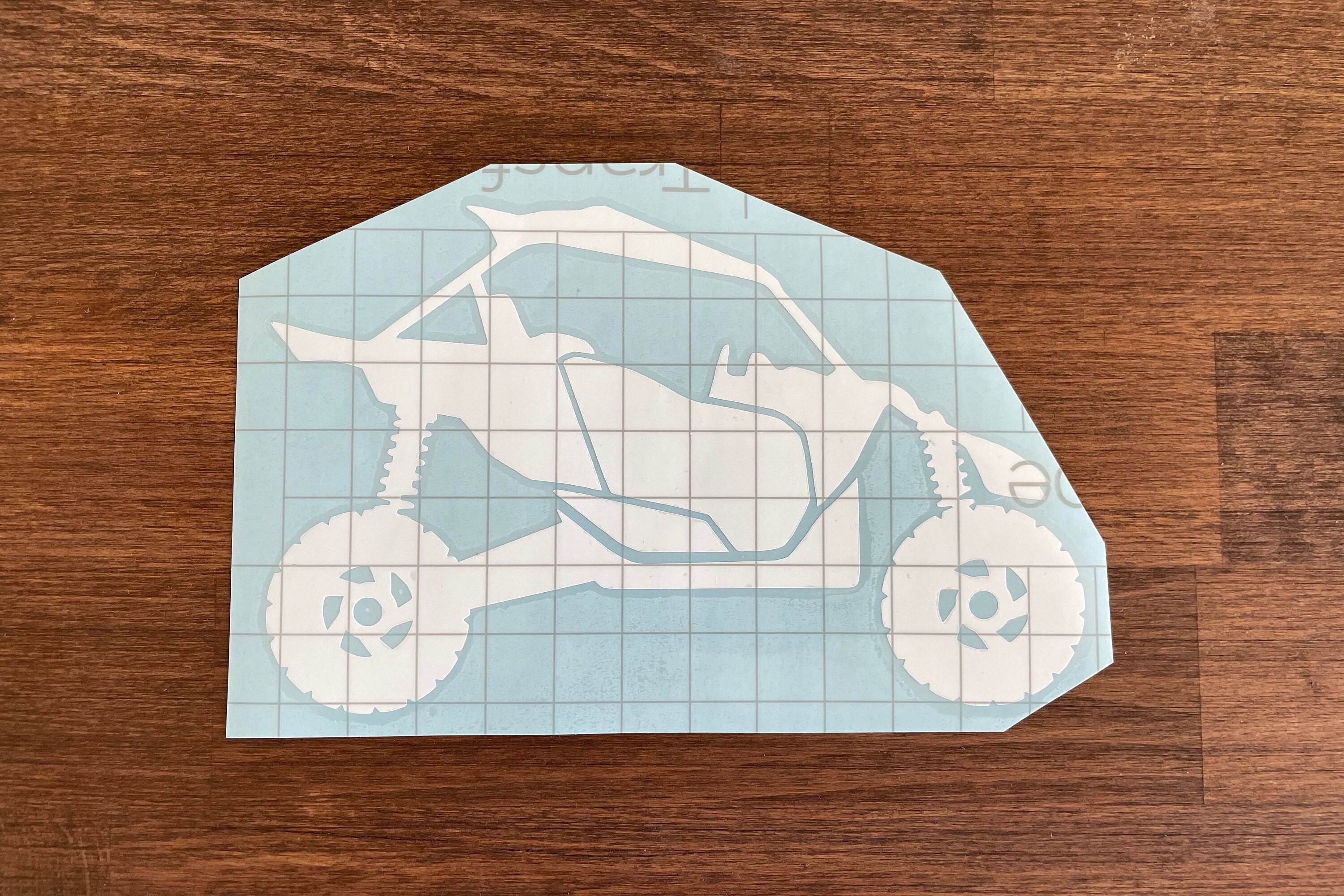 SXS Decal Yamaha YXZ Style 2-seater Vinyl Sticker for - Etsy