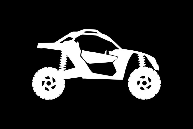 SXS Decal Can-am Maverick X3 Style 2-seater Vinyl Sticker for Windows ...