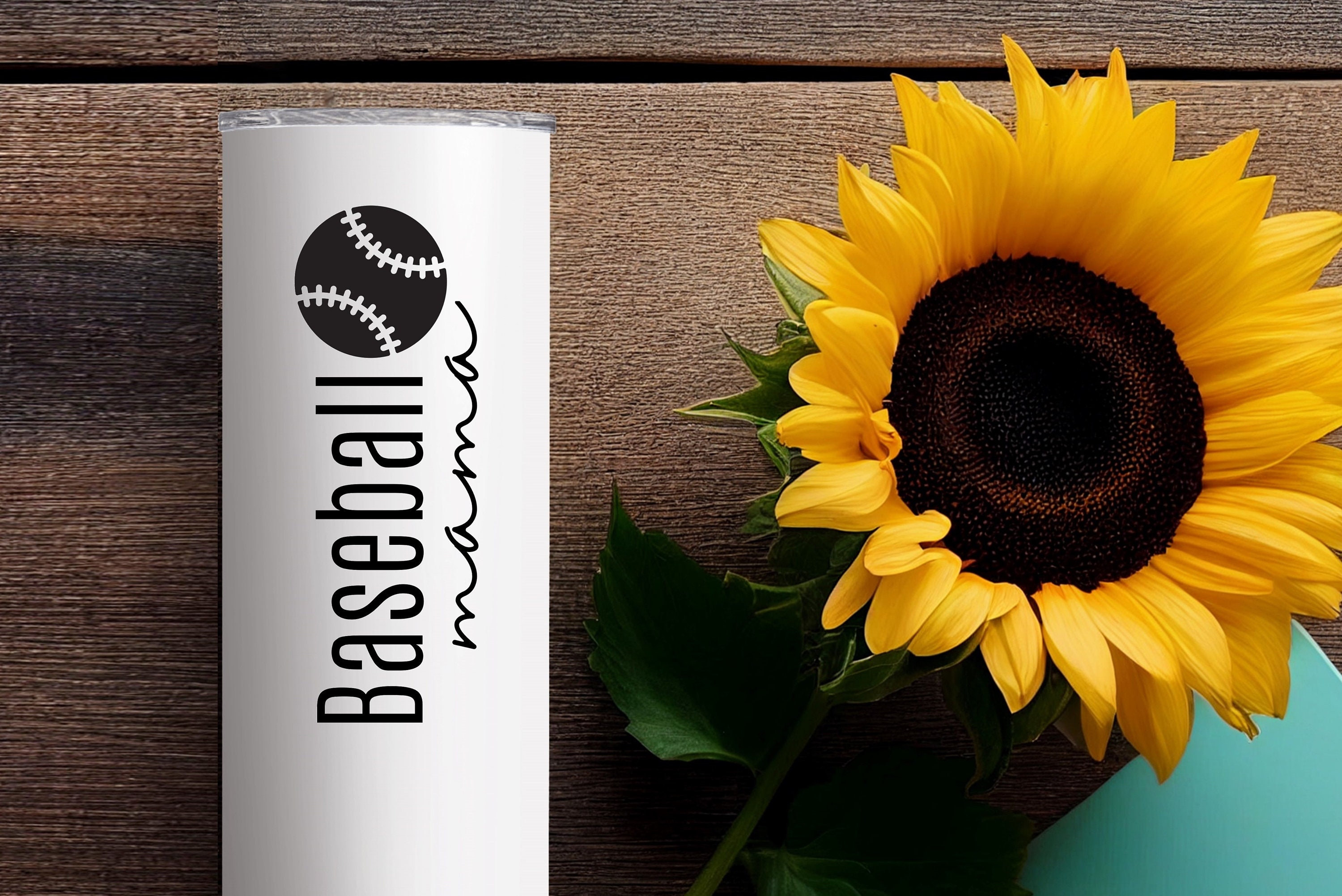 Baseball Mama Decal Sports Mom Vinyl Sticker for Windows, Tumblers ...