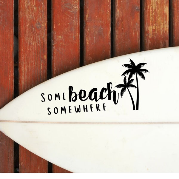 Beach Car Decal - Etsy