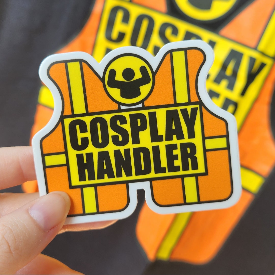 Cosplay Handler Sticker - Etsy