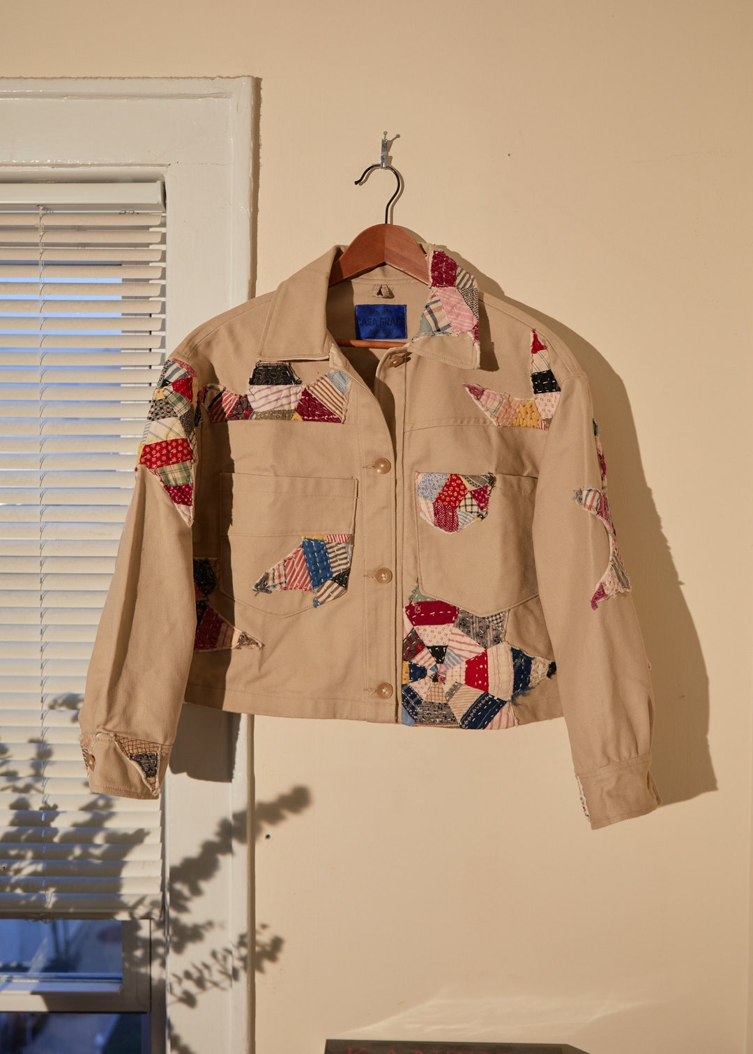 Oversized Cottagecore, Cabincore OOAK Vintage Quilt Jacket - Etsy