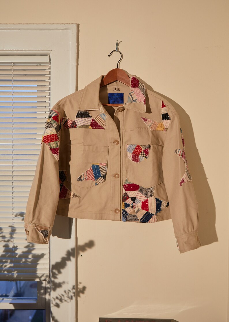 Oversized Cottagecore, Cabincore OOAK Vintage Quilt Jacket - Etsy